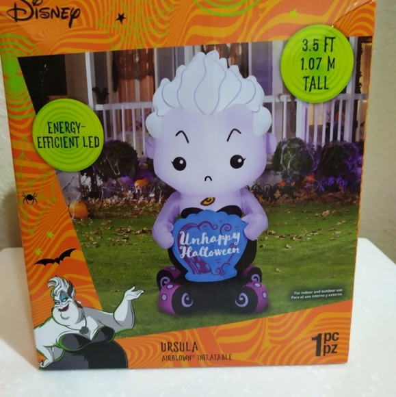 Disney | Holiday | Disney Ursula Airblown Inflatable Unhappy Halloween ...